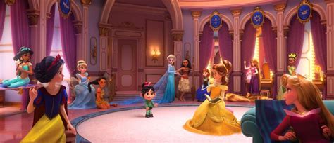 A New Wreck It Ralph 2 Image Features A Disney Princess Crossover