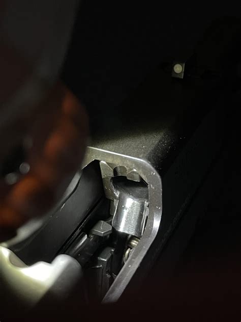 Small Divot Dent Machining Mark On Feedramp Of New Shield Plus R Smithandwesson