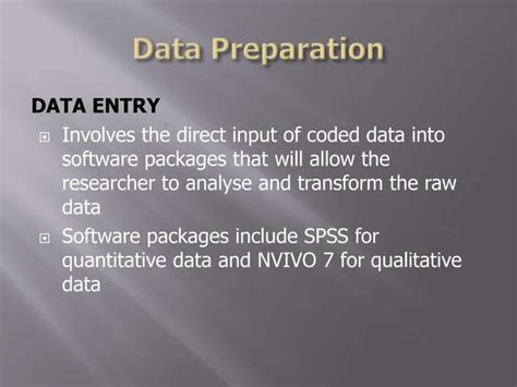 Data Gathering Preparation And Analysis Mktgpptx