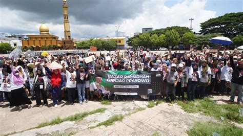 Zona Ramadhan Bazar Sembako Murah Ganjar Pranowo Berlangsung Meriah Islami Liputan