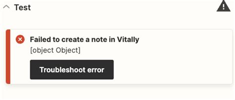 Vague Error Creating A Note In Vitally Zapier Community
