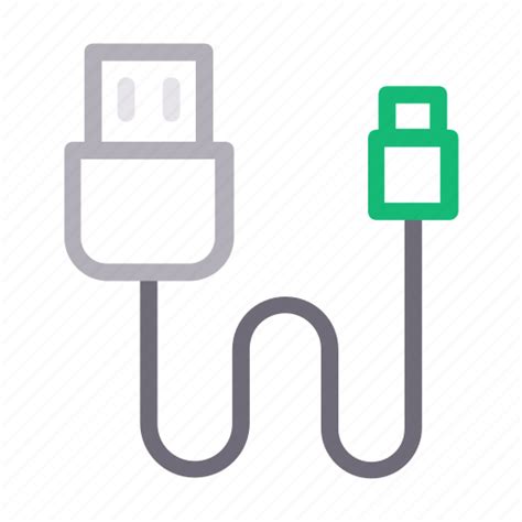 Connector Datacable Hardware Usb Wire Icon Download On Iconfinder