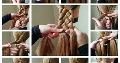 How To Do A 4 Strand Braid Step By Step Tutorial Braiding Your Own Hair Braided Hairstyles