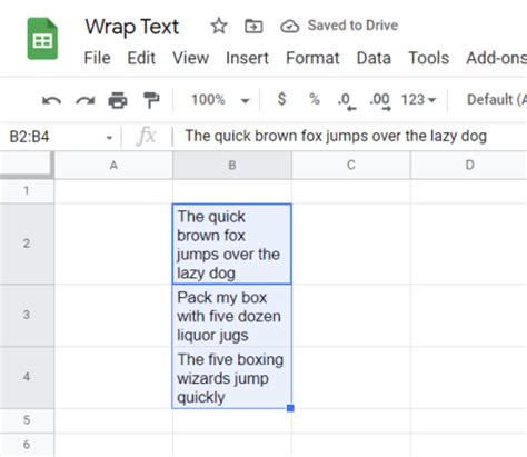 5 Ways To Wrap Text In Google Sheets Illustrated Guide Ok Sheets
