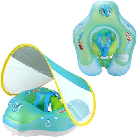 Flotteur De Natation Pour Bébé Avec Auvent Flotteurs De Piscine