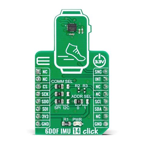 mikroe 6dof imu 14 click board™ mikroe 4237 debug store