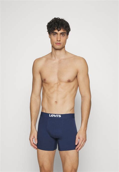 Levis® Men Solid Basic Trunk 6 Pack Panty Navybiały Zalandopl