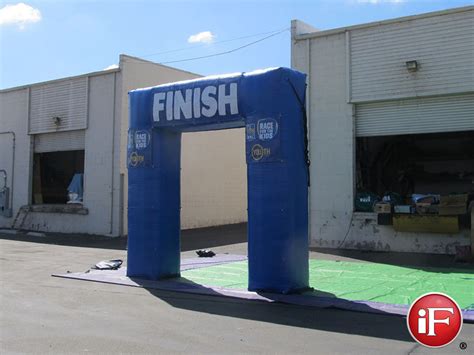 Inflatable Arch Inflatable Truss Arch Inflatable Square Finish Line Wasserman Media