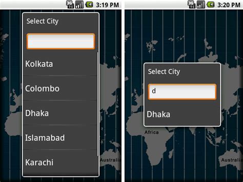 Android Searching Within Alertdialog Stack Overflow