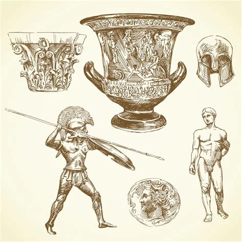 Ancient Greece — Stock Vector © Canicula 13777975