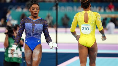 Who Is Rebeca Andrade The Gymnast Who Challenged Simone Biles Nbc