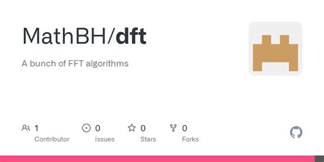 Github Mathbhdft A Bunch Of Fft Algorithms