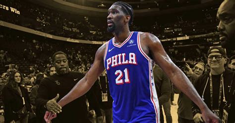 Gilbert Arenas Gives Joel Embiid As He Returns To The Floor