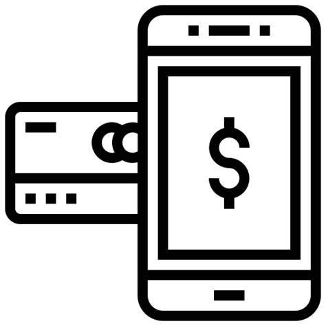 Digital Pago Iconos Comercio Electrónico Y Compras