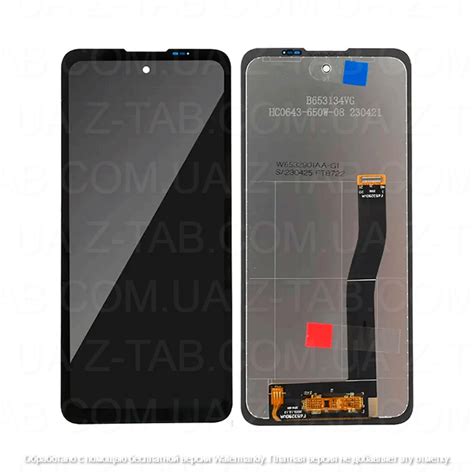 Модуль дисплейсенсорный экран Cubot King Kong Power Black Экран