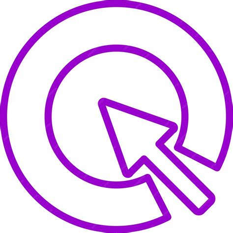 Premium Vector Vector Design Cursor Circle Icon Style