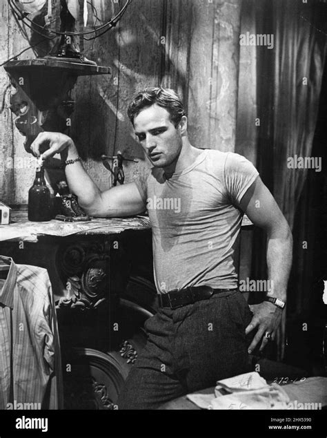 Marlon Brando Re Creates On The Screen His Great Triumph As Kowlaski
