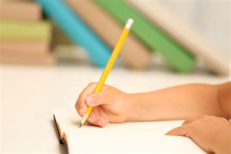 Premium Photo Cute Girl At Workplace In Classroom