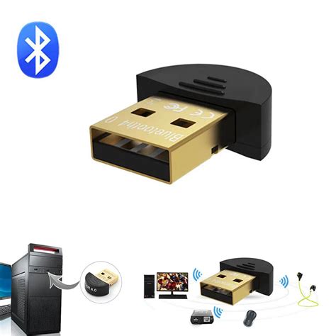 Mini Wireless Usb Bluetooth 40 Adapter Dongle Receiver For Pc Win 7 8