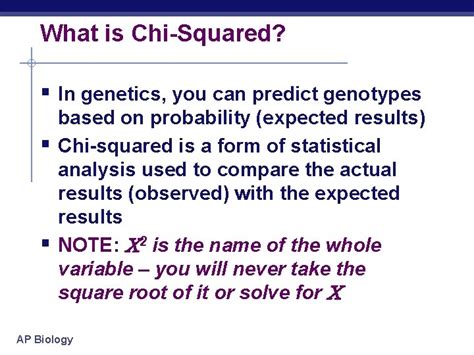 Laws Of Probability And Chi Square Probability Genetics