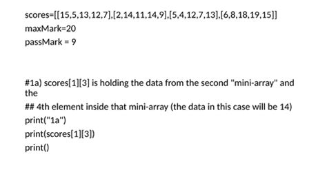 J276 Computer Science 1d And 2d Arrays And Writing To File Teaching