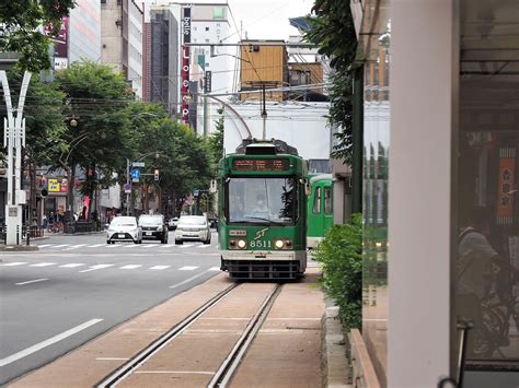 狸小路電停周辺 3 1967札幌市電 仰藻亭日乗