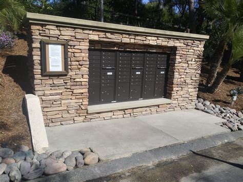 Recessed Mailboxes Hillcrest Construction Company