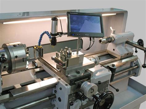 Projection Microscope For The Lathe