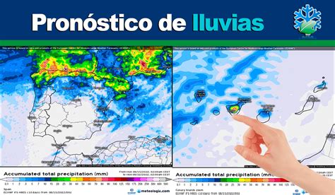 Pronóstico de lluvias a días fuertes precipitaciones en el extremo norte con avisos activados
