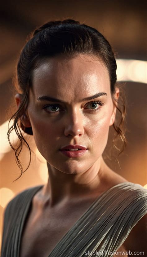 Star Wars Rey Daisy Ridley Light Blue Onepiece Wet Skintight Swimsuit