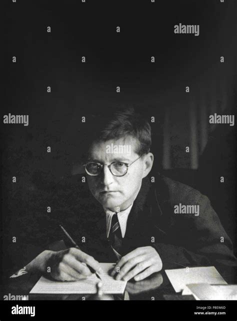 Portrait Of The Composer Dmitri Shostakovich 1906 1975 Museum State