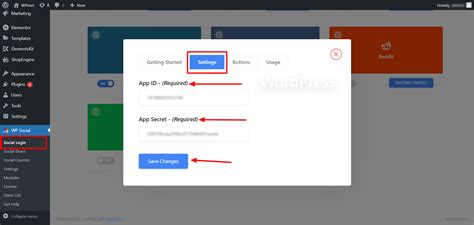 Wordpress App Integration For Wordpress Login With Wp Social