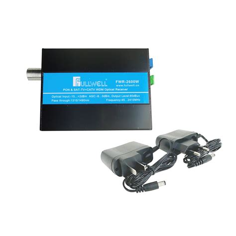 Ftth C If Satellite Micro Mini Node With Wdm Sc Upc Optical Receiver