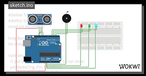 Water Level Detector Wokwi Esp32 Stm32 Arduino Simulator