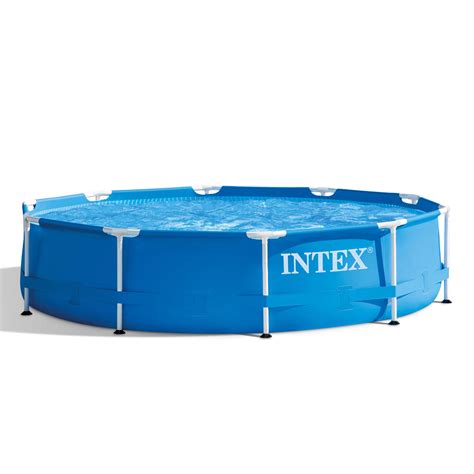 Intex Pool Kit W Intex 10 X 2 5 Ft Pool Set W Filter Pump W 10 Ft Pool Cover