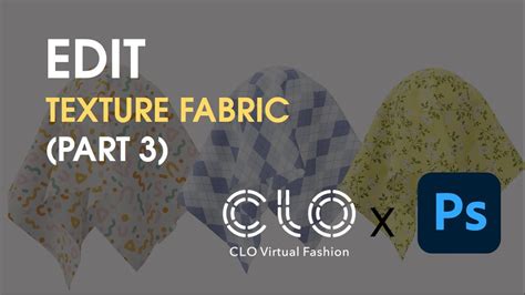 Edit Texture Fabric Part 3 ChỈnh Texture VẢi KhÔng BỊ Chu KÌ Youtube