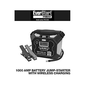 EverStart Maxx PPS1CWE 1000-Amp jump starter User Manual