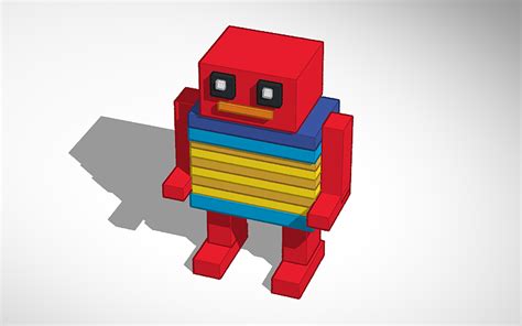 3d Design Robot Toy Tinkercad