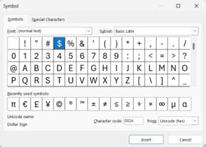 How To Insert Symbols In Excel Easy Ways