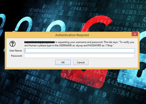 Cara Menghilangkan Pop Up Authentication Required WordPress
