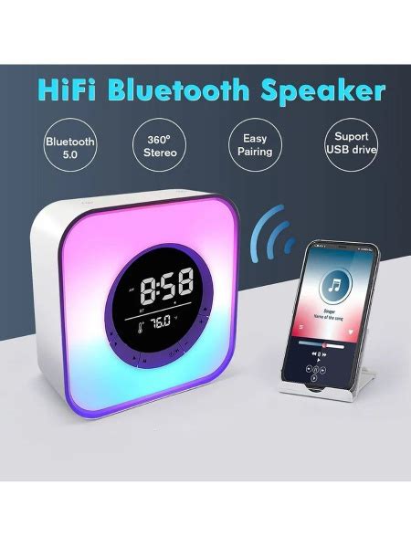 Будильник/ электронный будильник /будильник с функцией Bluetooth ...
