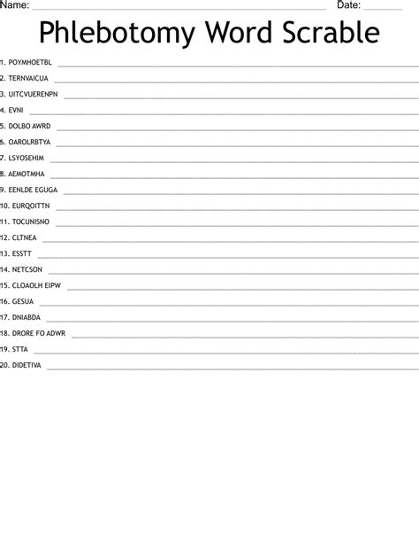 Chart Printable Phlebotomy Order Of Draw