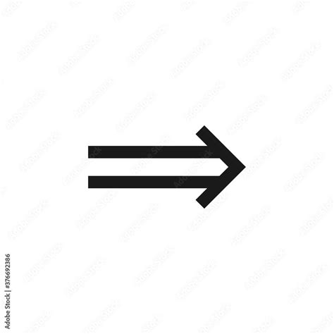 Implies Icon Mathematics Symbol Modern Simple Vector Icon For