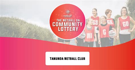 The Netball Sa Community Lottery 2024 Support Tanunda Netball Club