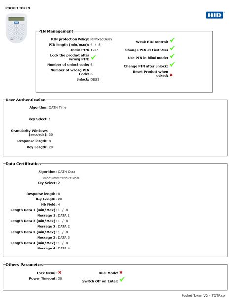 Device Initialization Profiles And Policies ActivID Device