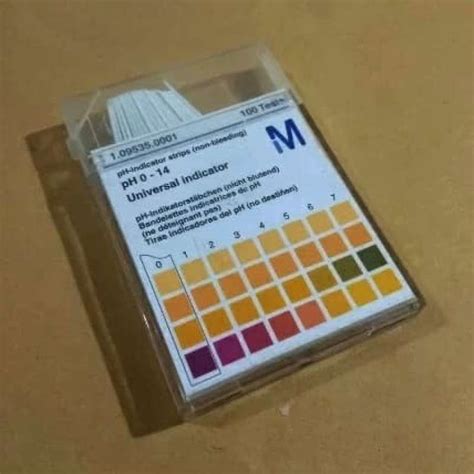 Jual Universal Indicator Paper Ph 0 14 Kertas Indikator Ph Merck Di Seller Indah Healthcare