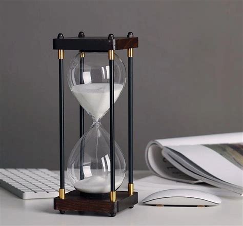 15304560 Minute Wooden Hourglass Timer Hourglass Color Sand