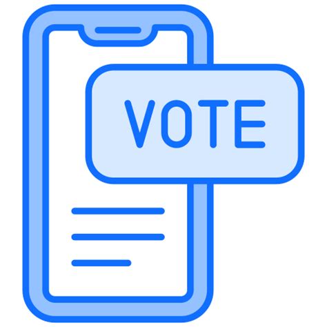 Vote Generic Blue Icon