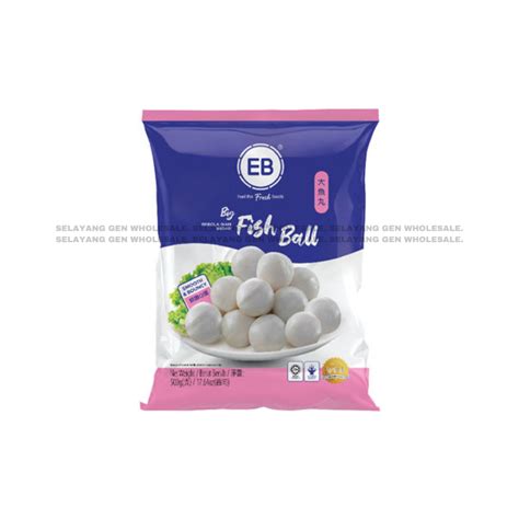 Eb Big Fish Ball 500g Selayang Gen Wholesale Sdn Bhd
