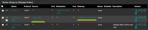 openvpn alias single device issue r pfsense